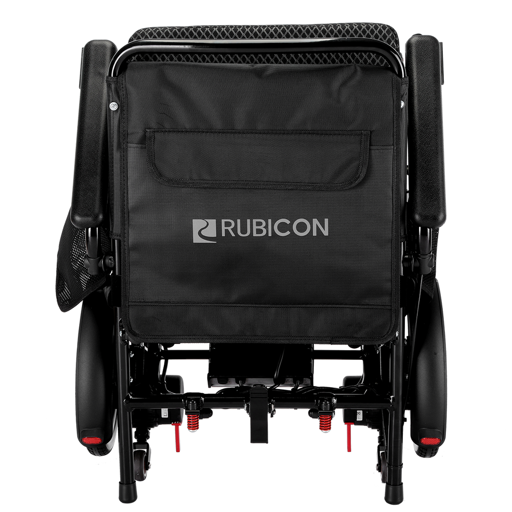 Rubicon DX07 - Ultra Lightweight, Foldable Electric Power Wheelchair w