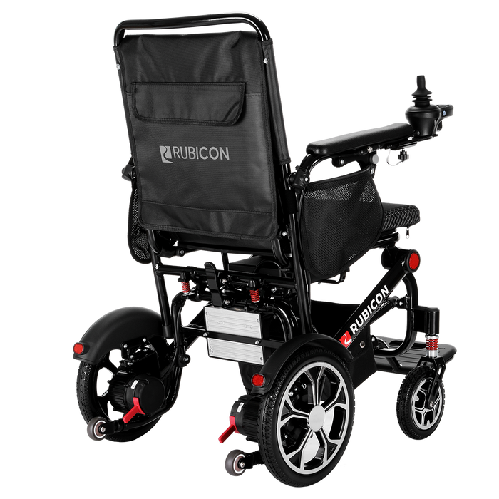 Rubicon DX07 - Ultra Lightweight, Foldable Electric Power Wheelchair w