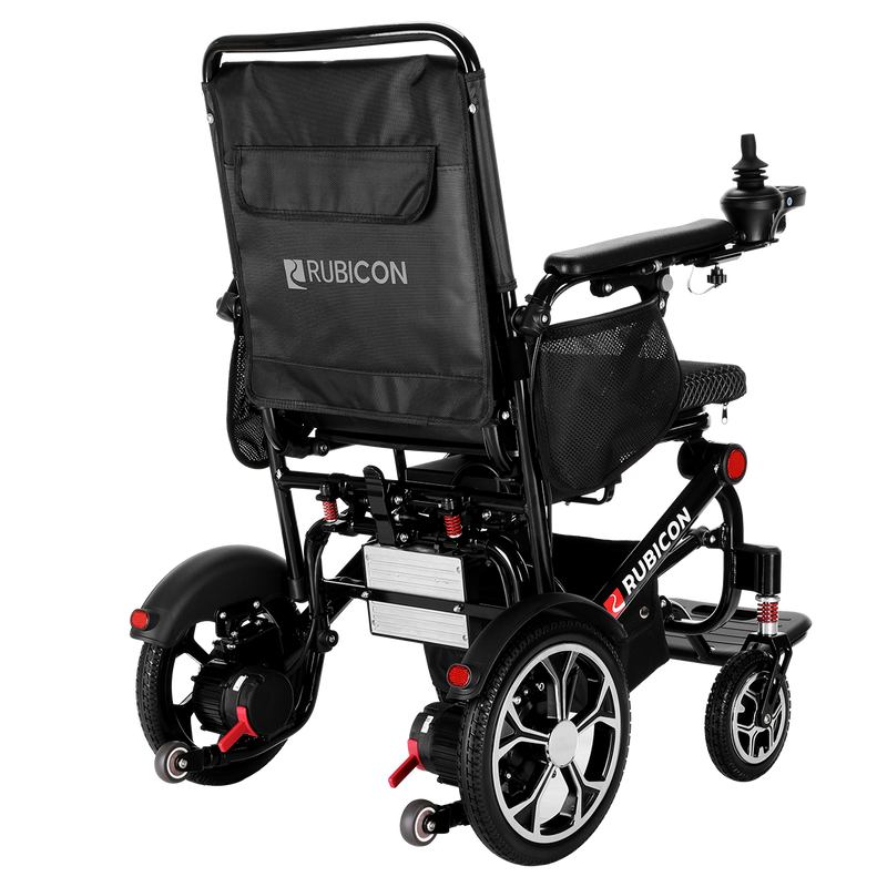 Rubicon DX07 - Ultra Lightweight, Foldable Electric Power Wheelchair w