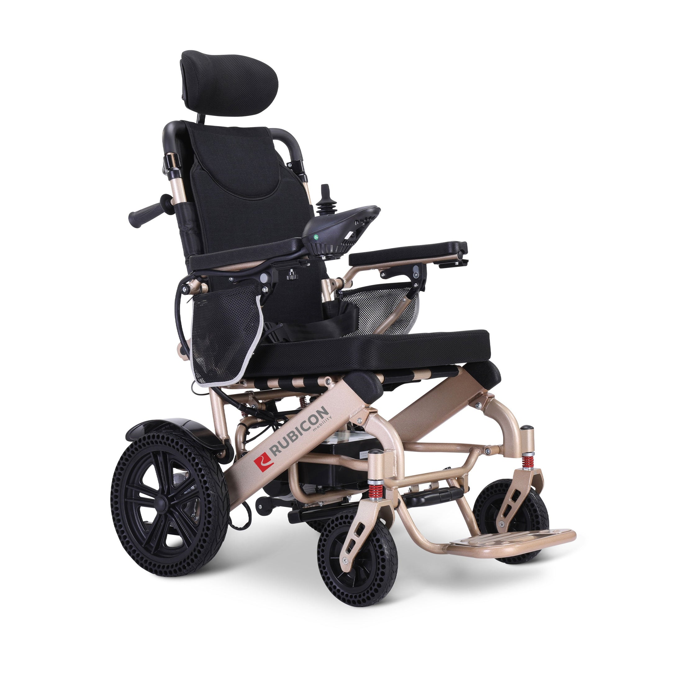 Rubicon DX11 - Reclining Electric Power Wheelchair with Adjustable Hea