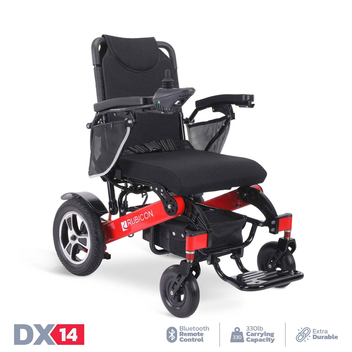 Rubicon DX14 - Premium Longest Range Electric Power Wheelchair with 20
