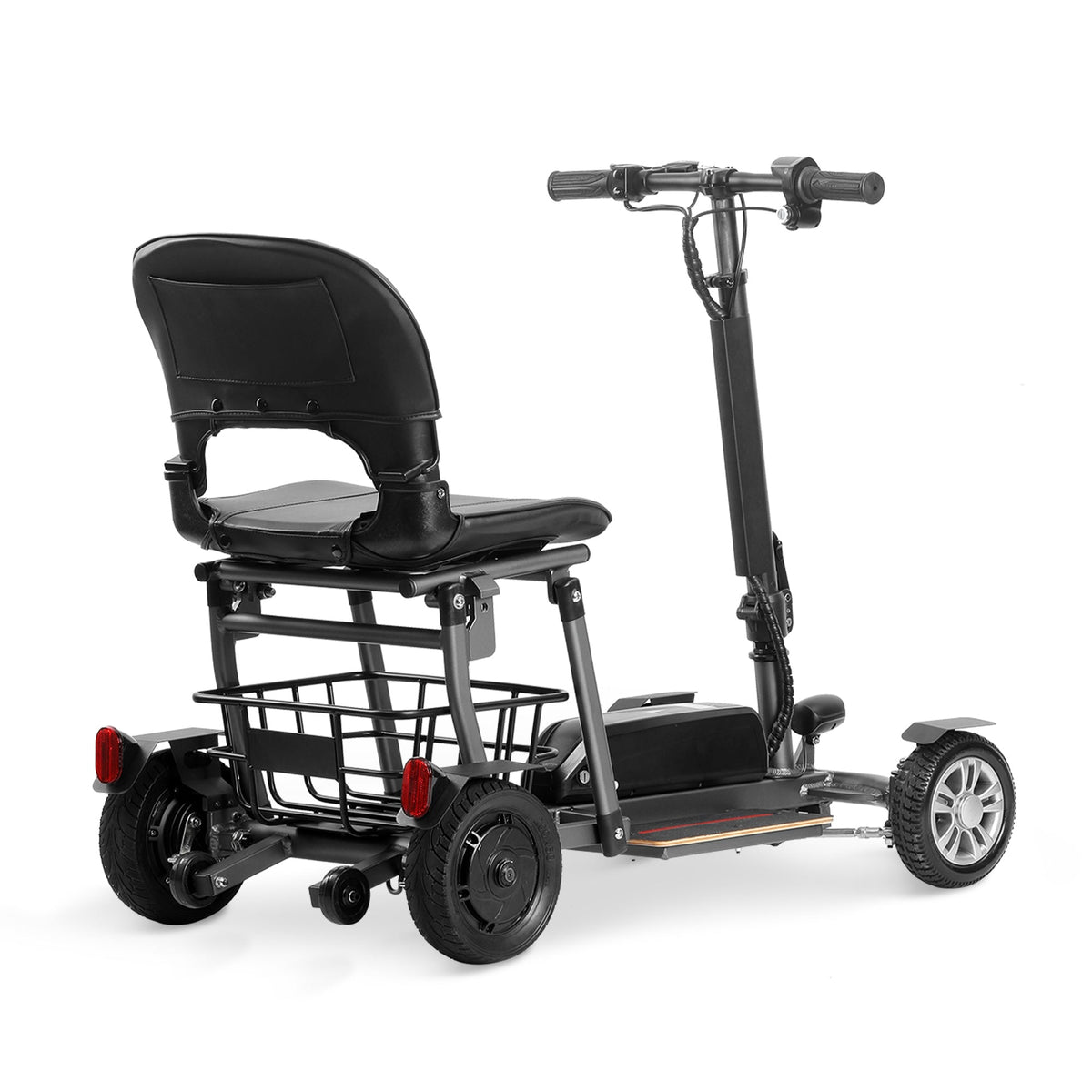 Rubicon FX04 - Lightweight, Foldable & Compact Portable 4-Wheel Mobili